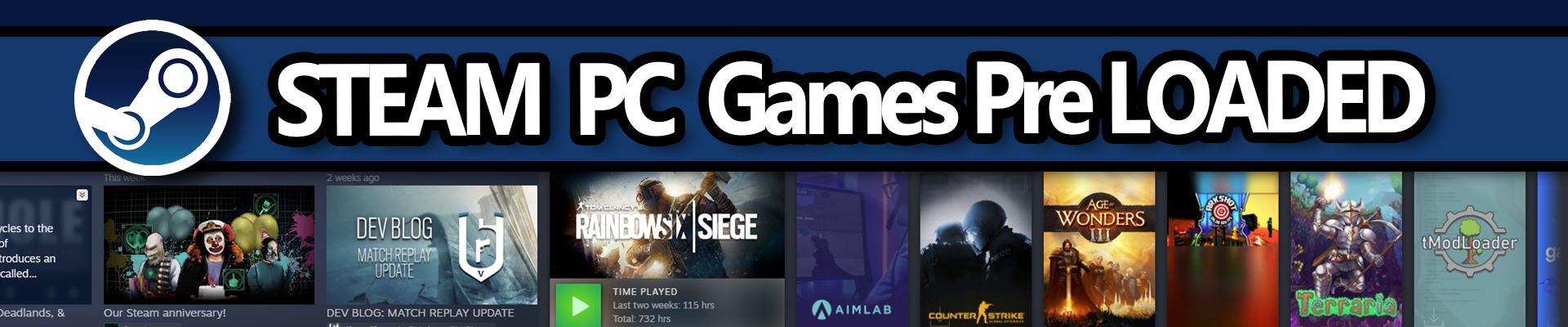 STEAM PC Games PreLOADED - Electronic First